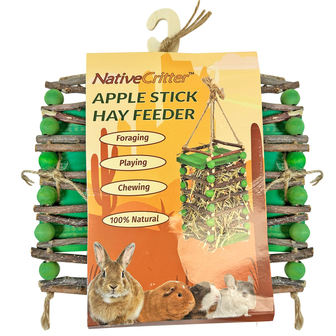 Apple Stick Hay Feeder