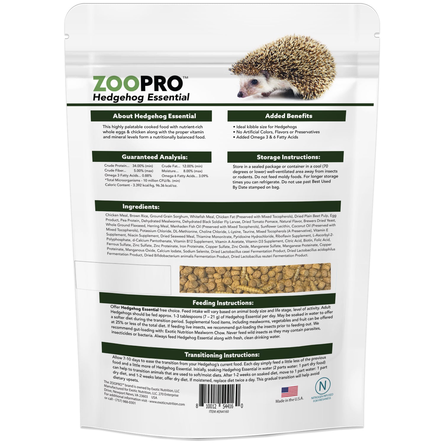Hedgehog Essential— Hedgehog Food