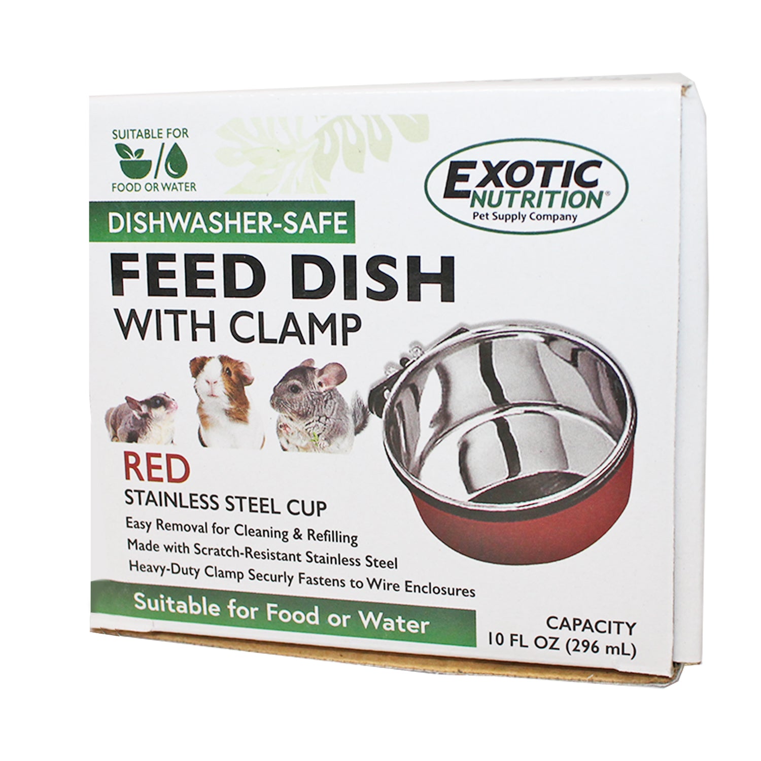 Stainless Steel Feed Dish