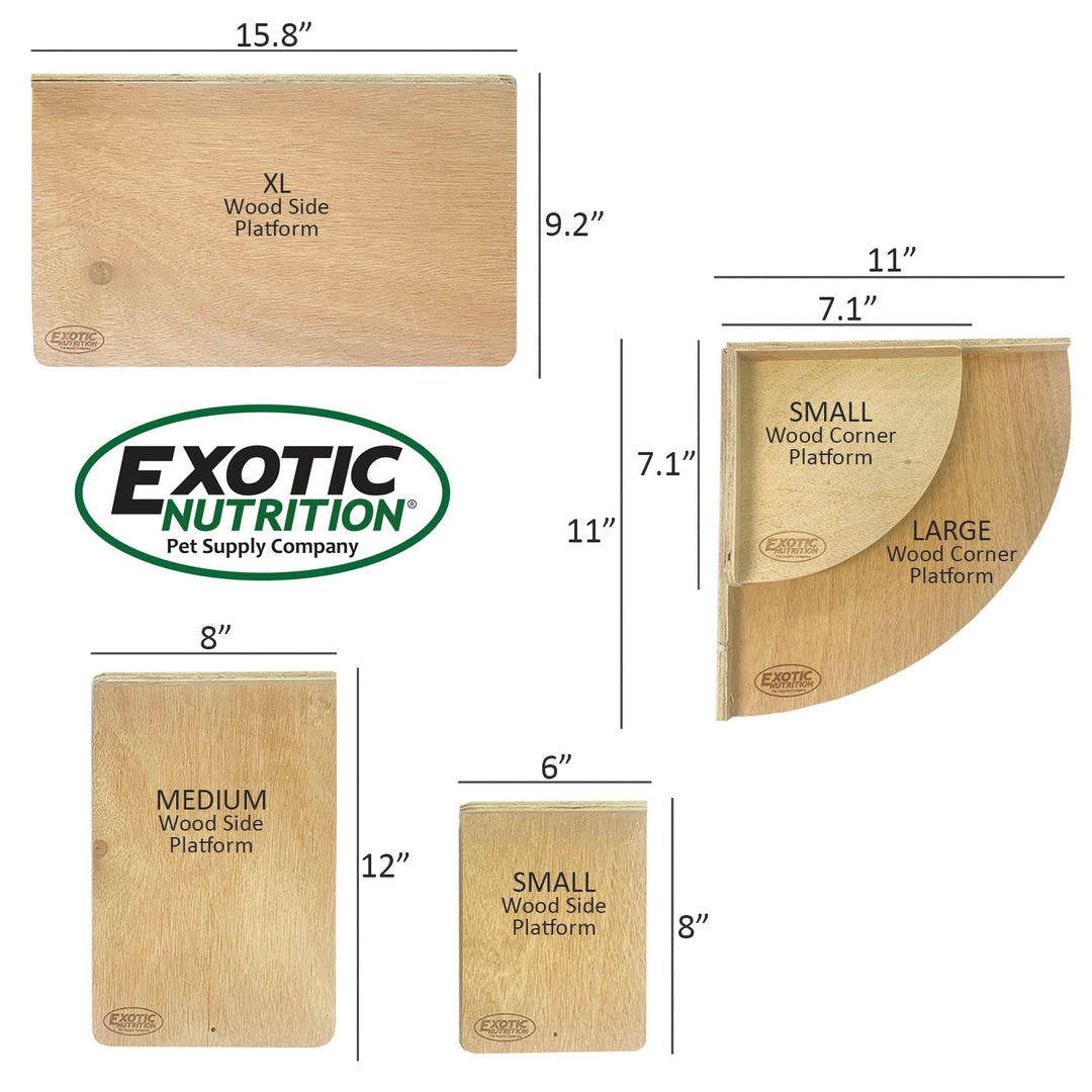 Wood Corner Platform